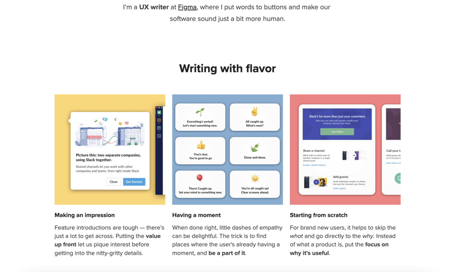 5 Tips To Create The Best UX Writing Portfolio [Examples]