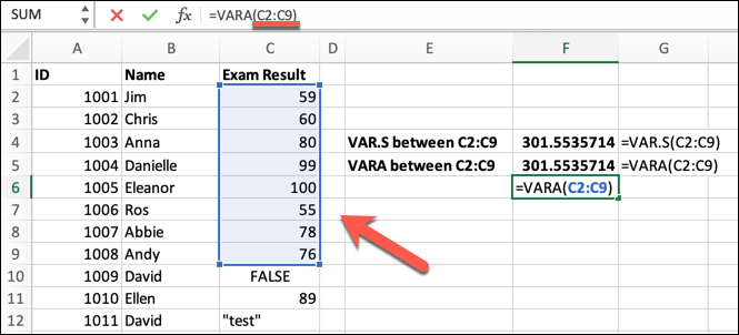 How To Calculate Variance In Excel Step by Step Guide 2022 